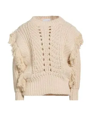 GAELLE PARIS Heavy-weight Knit Sweater With Fringes