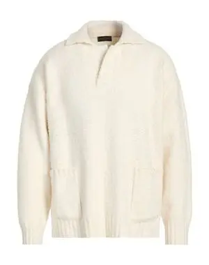 ROBERTO COLLINA Sweater Size Cotton, Nylon, Elastane - White