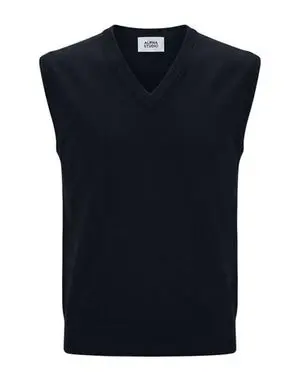 Alpha Studio Sweater Midnight Size Merino Wool - Blue