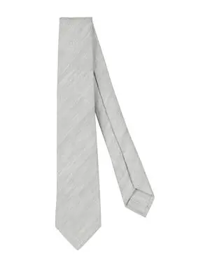 Kiton Ties & Bow Ties Sky Silk - Grey