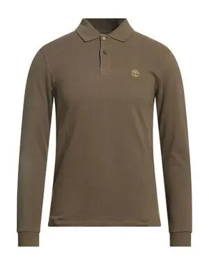 Timberland Polo Shirt Khaki Size Cotton - Beige