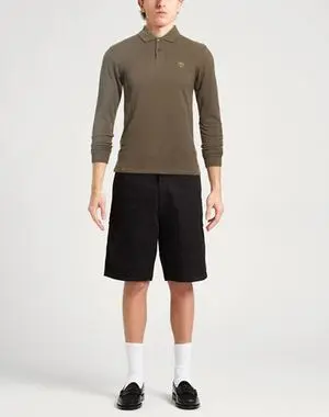 Timberland Polo Shirt Khaki Size Cotton
