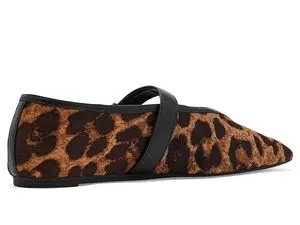 Schutz Vick Buckle Flat Shoes Warm Toffee - Gray