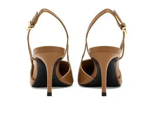 Schutz Boris Mid Shoes Almond Wood