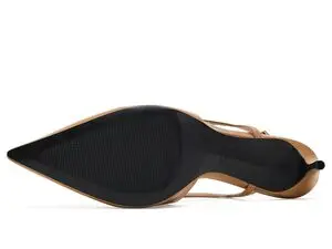Schutz Boris Mid Shoes Almond Wood