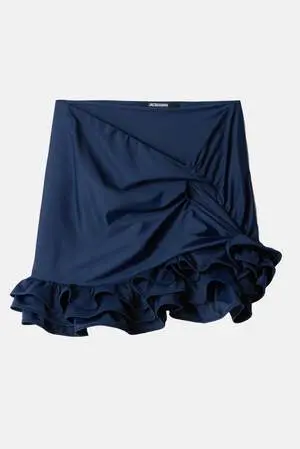 Jacquemus The Mini Beach Skirt - Blue