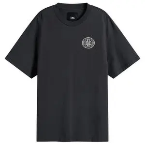 END. Sports And Leisure Club Graphic T-shirt - Cinder Black