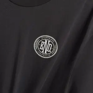 END. Sports And Leisure Club Graphic T-shirt - Cinder Black