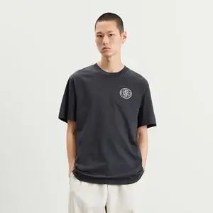 END. Sports And Leisure Club Graphic T-shirt - Cinder Black