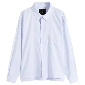 END. Fairways Long Sleeve Shirt - Sky Blue