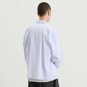 END. Fairways Long Sleeve Shirt - Sky Blue