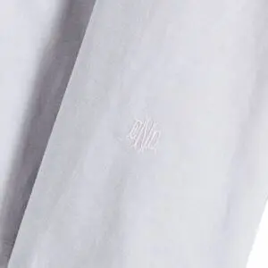END. Fairways Long Sleeve Shirt - Ice Grey