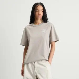 END. Leisure T-shirt With Graphic Print - Ash Grey