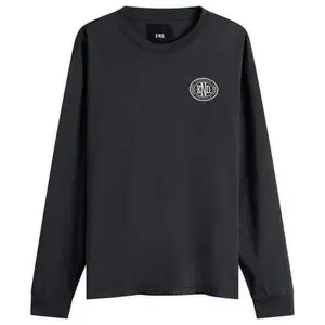 END. Leisure Long Sleeve T-shirt - Cinder Black