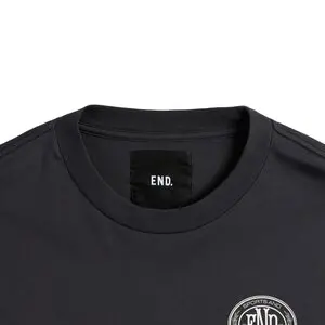 END. Leisure Long Sleeve T-shirt - Cinder Black