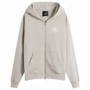 END. Leisure Zip Hoodie - Ash Grey