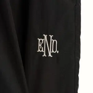 END. Flight Drawstring Short - Black
