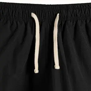 END. Flight Drawstring Short - Black