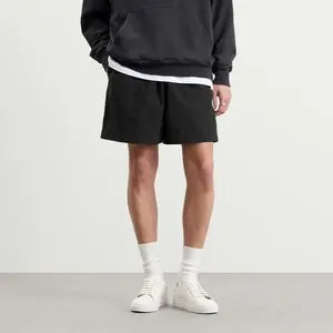 END. Flight Drawstring Short - Black