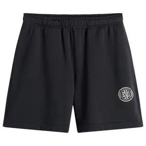 END. Drawstring Sweat Shorts With Crest