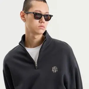 END. Slice Half Zip Sweat