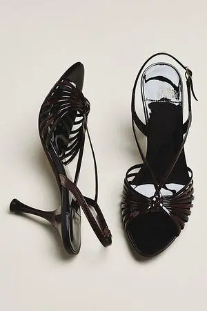 Jeffrey Campbell Galaxia Slgback Heels - Brown
