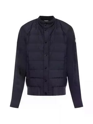 Moncler High-neck Quilted-front Jacket