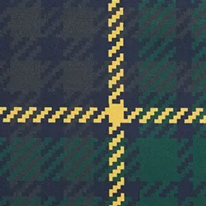 Harrods Medium Tartan Logo Pouch