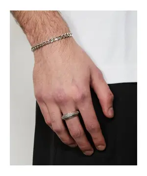Emanuele Bicocchi Floral Pattern Ring