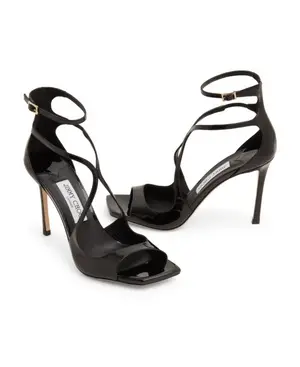 JIMMY CHOO Square-toed High-heeled Sandals