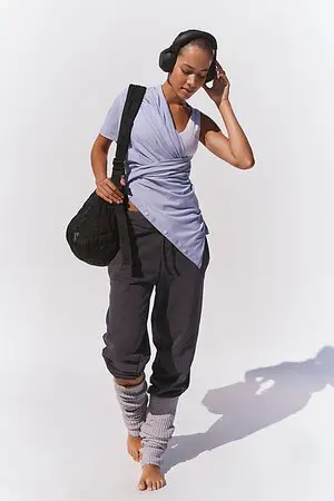 Free People Convertible Studio Wrap Slate