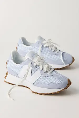 NEW BALANCE 327 Gingham Sneakers - Blue