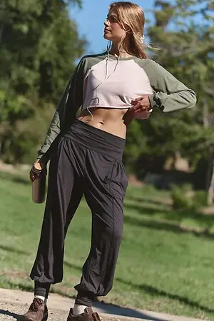 Free People Tempo Fold Down Jogger Pants
