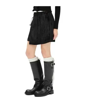 ANN DEMEULEMEESTER Jolien Mini Wrap Skirt