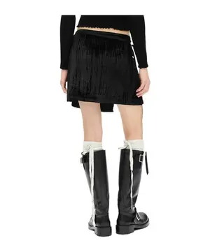 ANN DEMEULEMEESTER Jolien Mini Wrap Skirt
