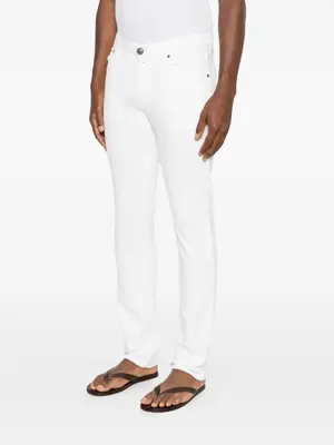 Jacob Cohen Logo-patch Five-pocket Jeans