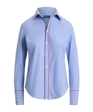 Polo Ralph Lauren Contrast-piping Stretch Shirt
