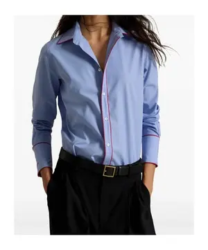 Polo Ralph Lauren Contrast-piping Stretch Shirt
