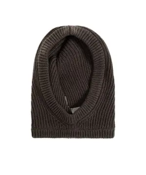 Rick Owens Ribbed Knit Balaclava