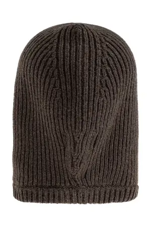 Rick Owens Ribbed Knit Balaclava