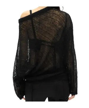 ANN DEMEULEMEESTER Christabel Bias Cut Sweater