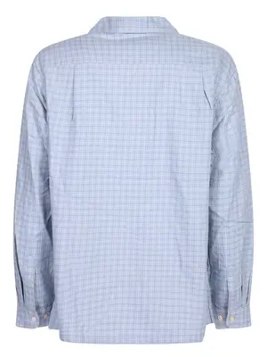 SUNFLOWER Straight-hem Checked Shirt