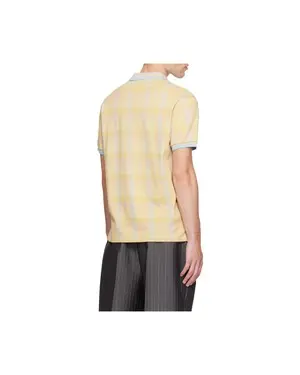 VIVIENNE WESTWOOD Checked Knit Polo Shirt - Multicolor