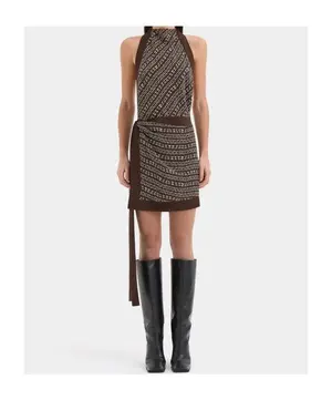 SIR. Astrid Open Back Mini Dress