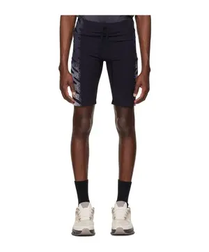 On Zero Half Tights Running Drawstring Shorts - Black