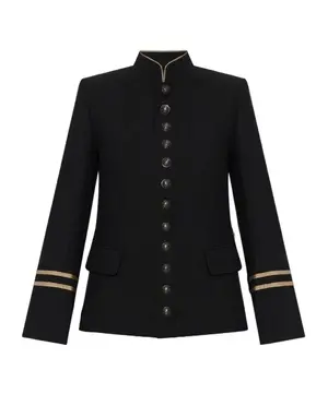 Zadig&Voltaire Long-sleeved Suit Jacket - Black