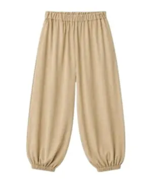 THE FRANKIE SHOP Elastic Waist Casual Pants - Nude
