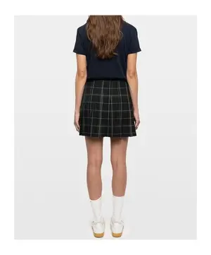 Zadig&Voltaire Jumi Tartan-print Pleated Skirt