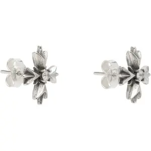 Emanuele Bicocchi Crest Crystal Earrings