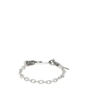 Emanuele Bicocchi Arabesque Pin Bracelet - Silver